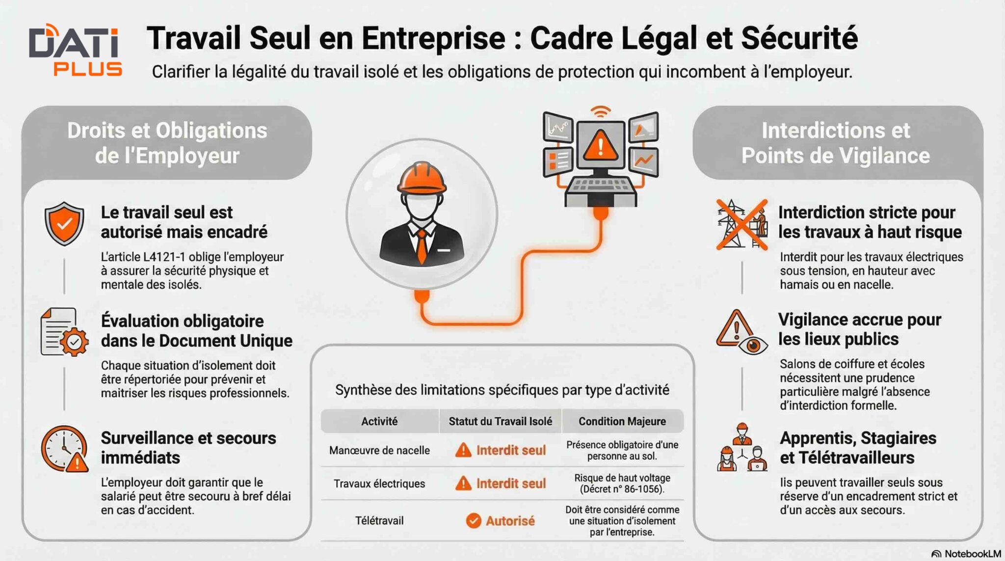 Travail seul en entreprise : A-t-on le droit d'être seul au travail ...